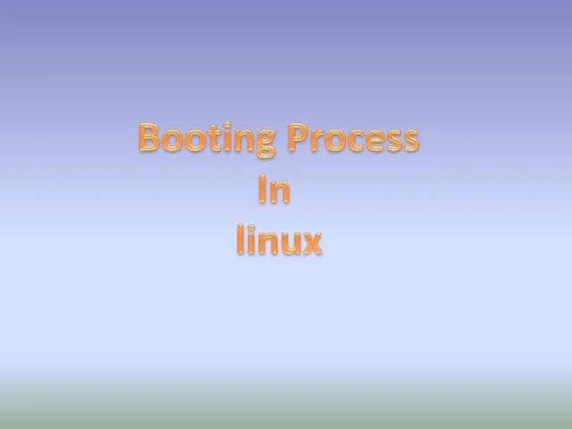 Troubleshooting Linux Booting Process Pdf