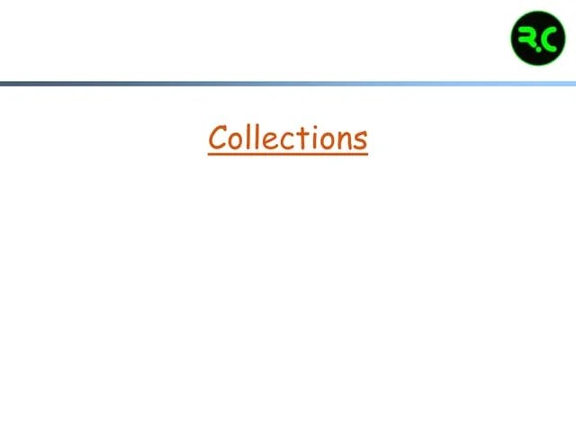 Java Collections Concept Ppt