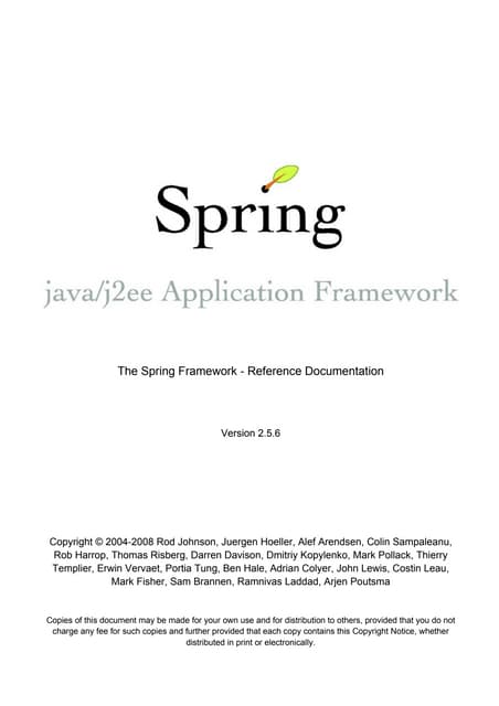 Manual Tutorial Spring Java Pdf
