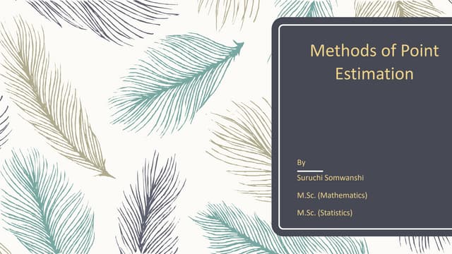 Methods Of Point Estimation Pdf