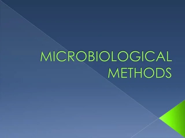 Basic Microbiological Techniques Pptx