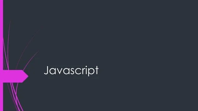 Modular Javascript Ppt