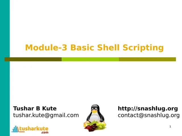 Module 03 Programming On Linux Pdf