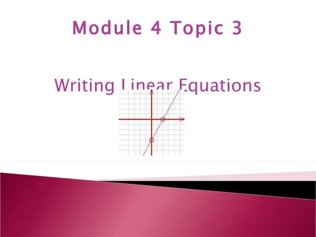 Module 5 Topic 2 Notes Ppt