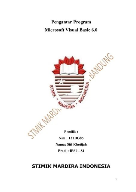 Modul Visual Basic Docx