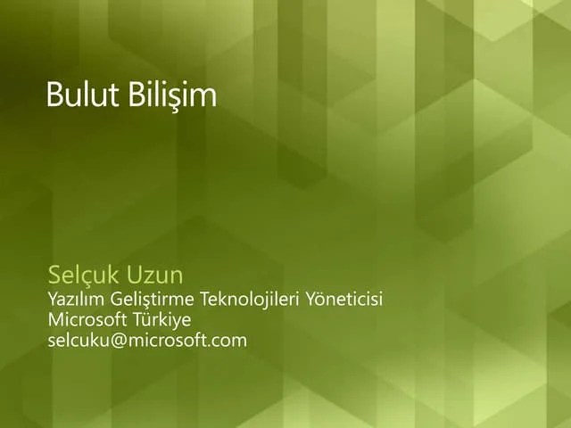 Ms Cloud Computing Pptx