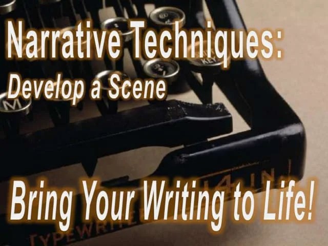 Narrative Techniques Developing Pptx