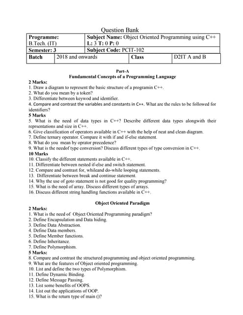 Hsc Computer Science Practical Slip For Class 12 Docx