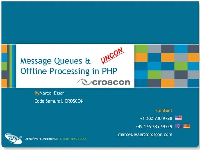 Message Queues Offline Processing With Php Pptx
