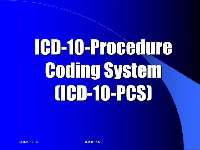 Icd 10 Pcs Coding 1 Cardiovascular Pptx