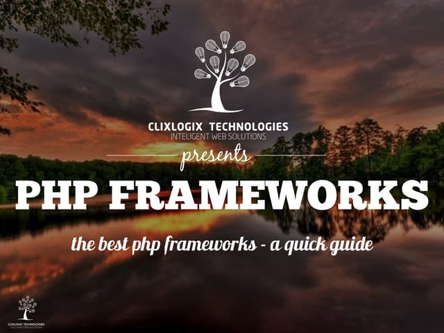 Best Php Frameworks Pdf