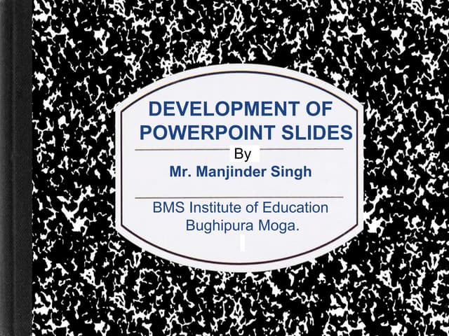 Ppt Development Skill Ppt