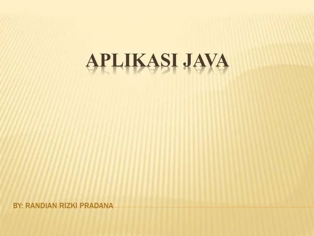 Ppt Java Pptx