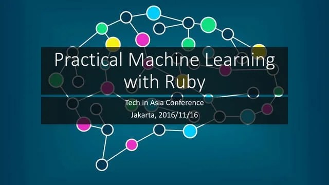 Practical Machine Learning With Ruby By Iqbal Farabi Id Ruby