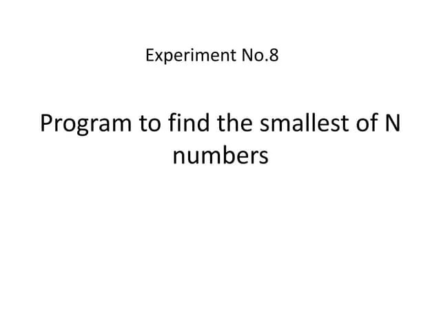 8086 Programming Guide Programs Samples And String Permutations Pptx