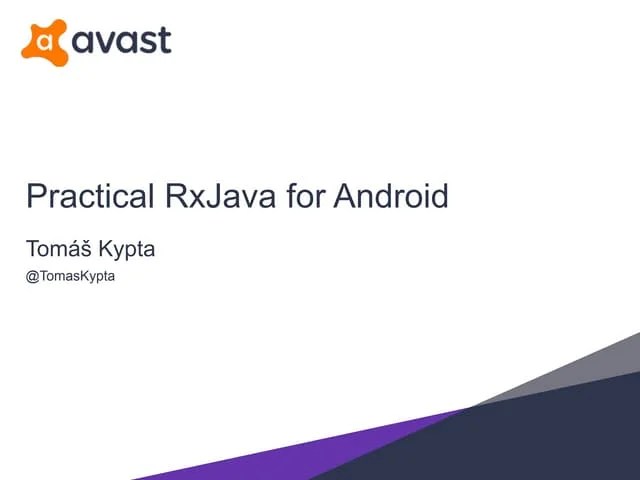 Practical Rxjava For Android Ppt