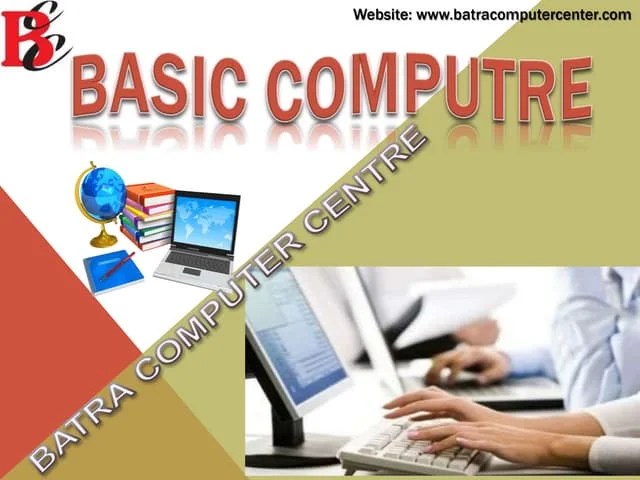 Presentation On Basic Computer Pptx