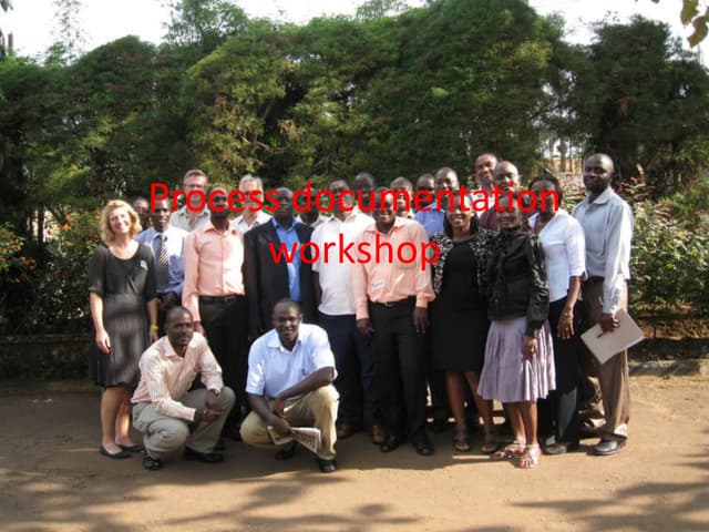 Process Documentation Workshop Pptx
