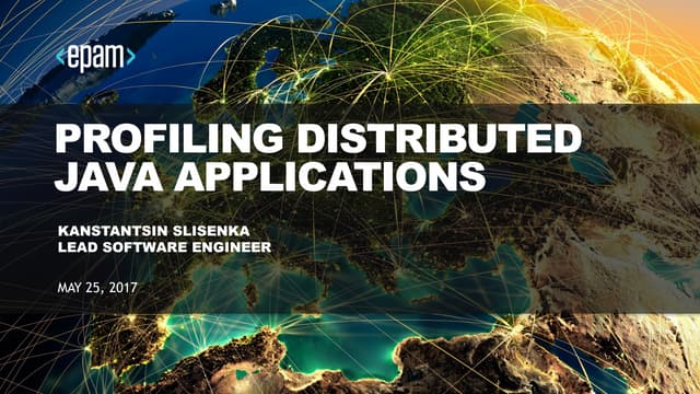 Profiling Distributed Java Applications Pdf