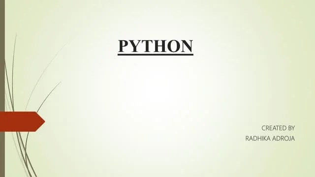 Python Basic Pptx