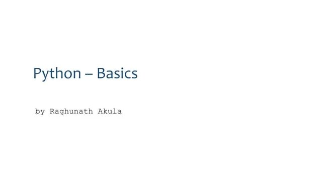 Introduction To Python Debugging Errors Pptx