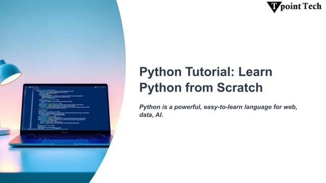 Python Tutorial Learn Python From Scratch Pdf