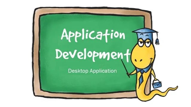 Application Development With Python Desktop Application Pptx