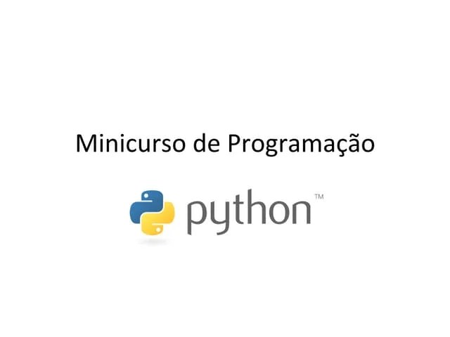 Python Aula 1 Pdf