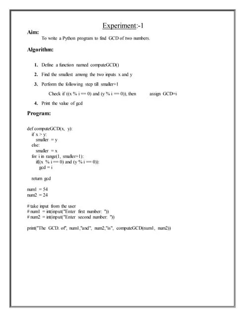 Cbse Class 12 Computer Practical Python Programs And Mysql Docx
