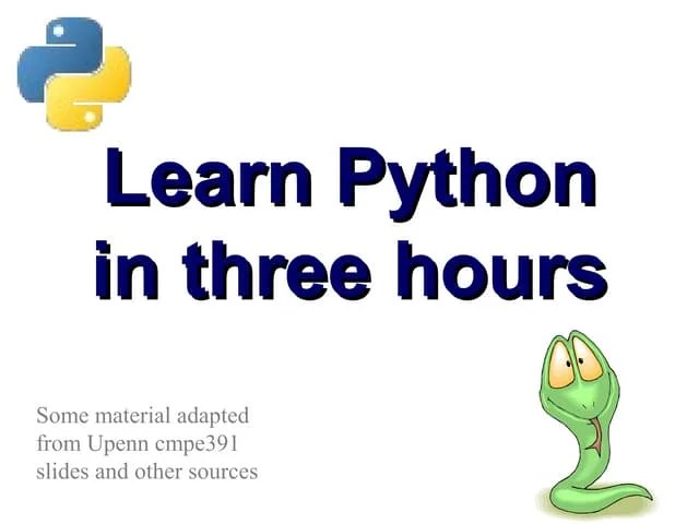 Introduction To Python For Beginners Pptx Programming Languages