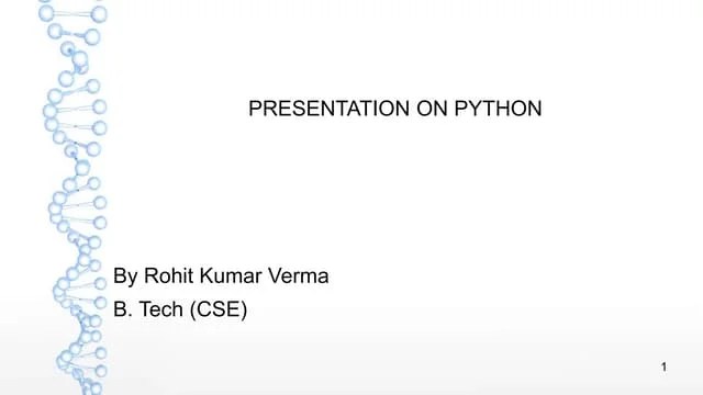 Python Ppt Ppt