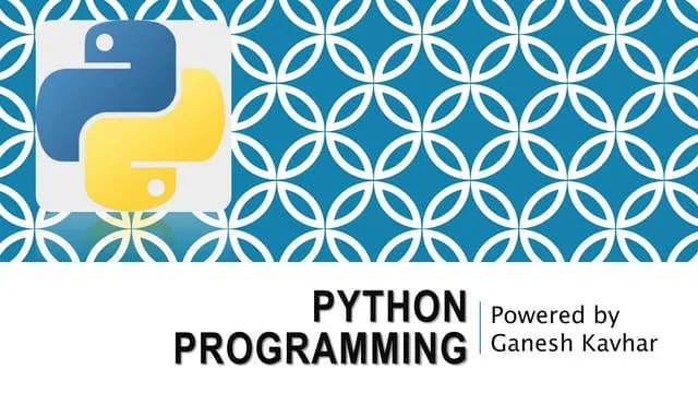 What Is Python Programming For Beginners Pptx