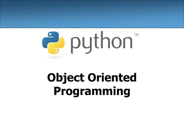 Python Unit 2 Oops Pptx