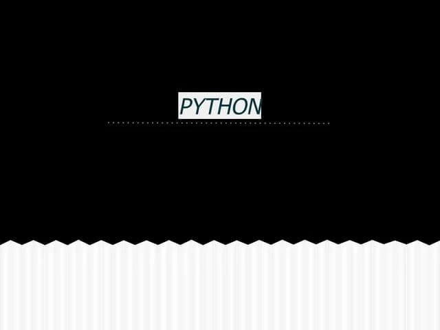 Quick Python Reference Pdf