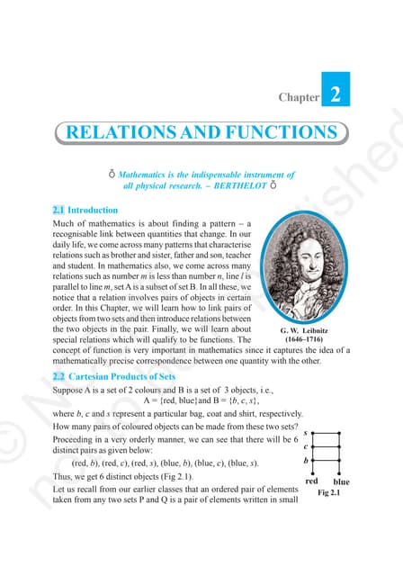 Relation Function Pdf