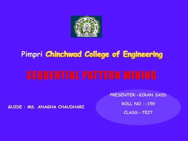 Sequential Pattern Mining Pptx