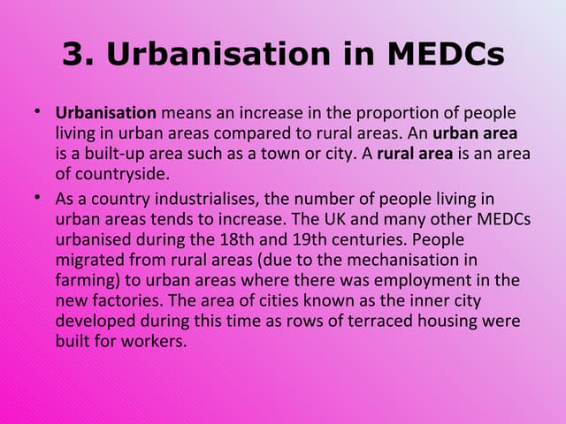 Urbanisation Pptx