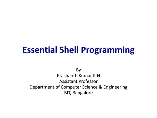Shell Scripting Intermediate Rhcsa Pdf
