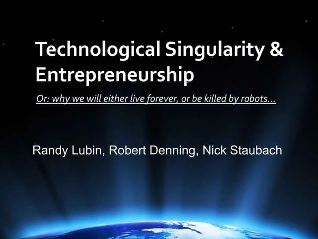 The Technological Singularity Pptx