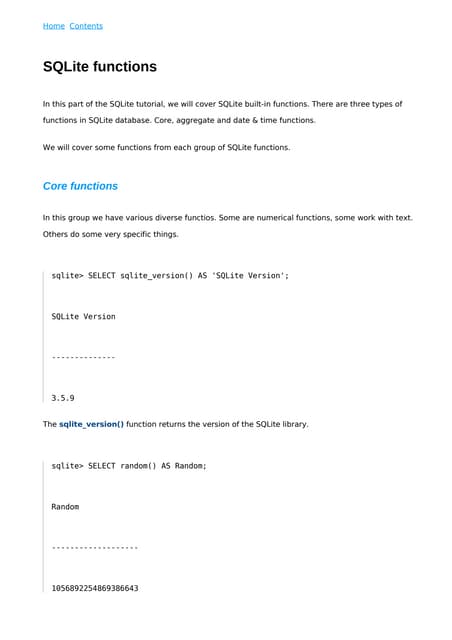 Sqlite Left Outer Joins Pdf