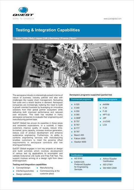 Testing Integration Capabilities Pdf