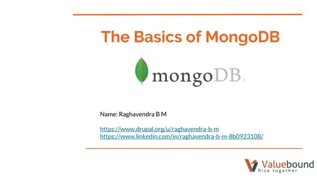 Introduction To Mongodb Pptx Databases Computer Software And
