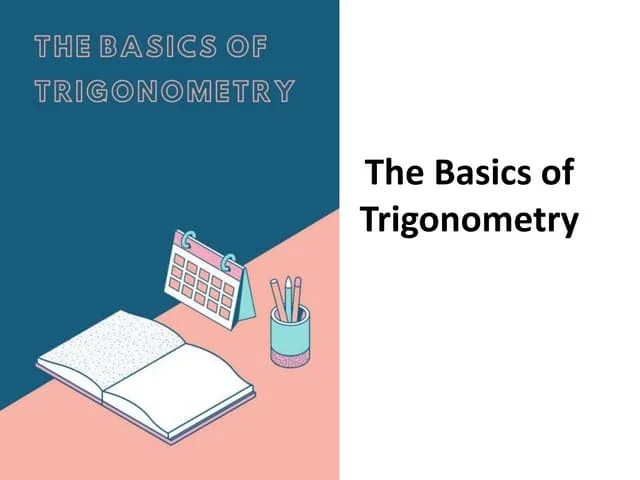 Trigonometry The Six Trigonometric Ratios Pdf