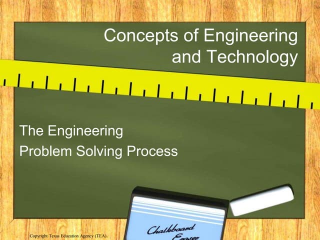 The Engineering Problem Solving Process Pptx