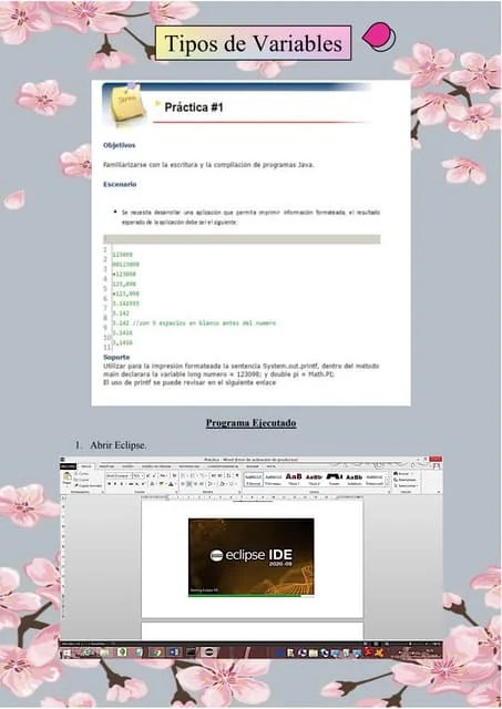 Tipos De Variables En Python Pdf