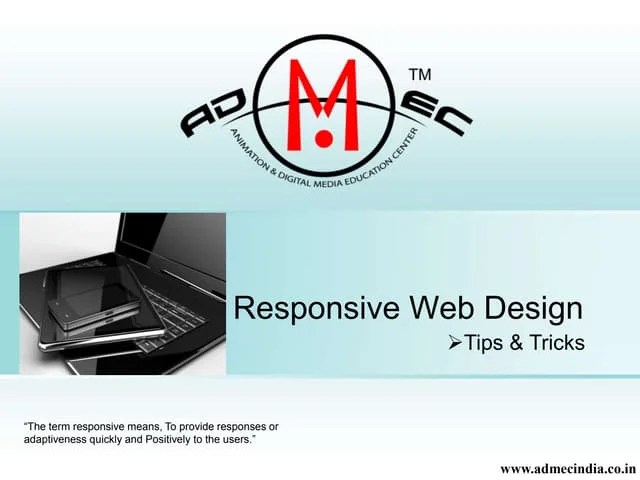 Responsive Web Design Tips Tricks Pptx