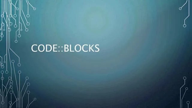 Tutorial De Codeblocks Pptx
