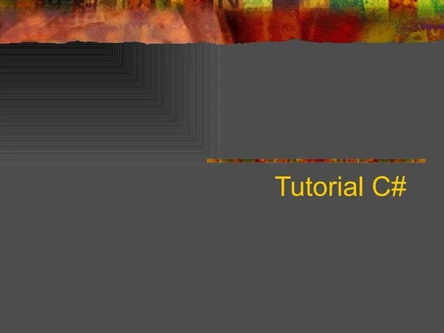 A Tour Of C Overview Microsoft Learn Pdf
