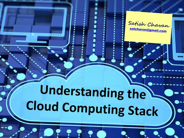 Understanding The Cloud Computing Stack Pdf