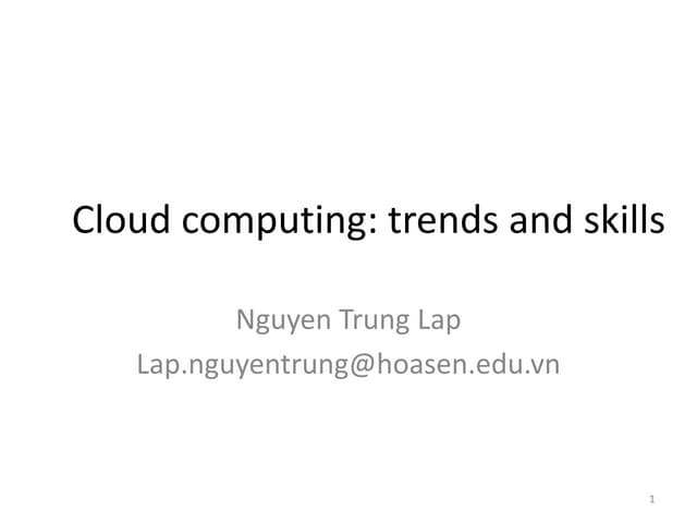 Cloud Computing Professional Presentation Pptx